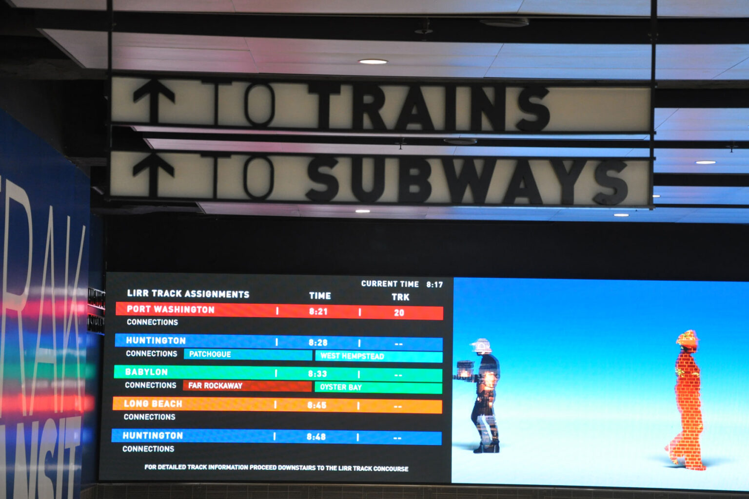 MTA Long Island Rail Road, Moynihan Station | Architectural Sign Group